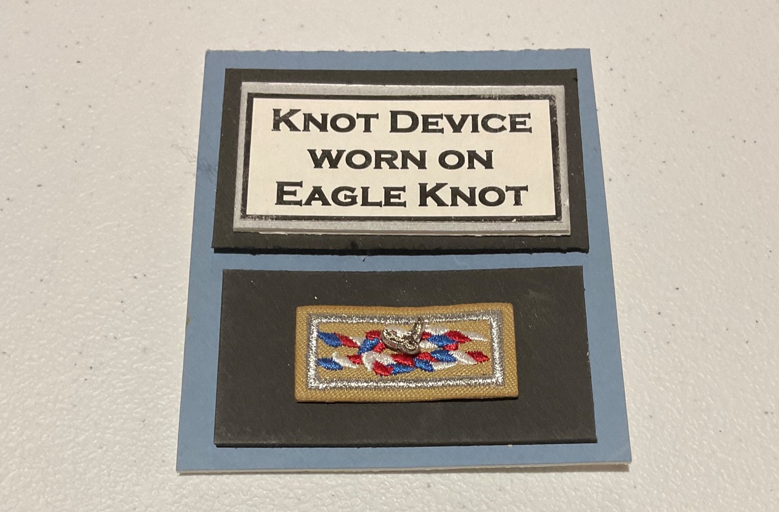 Boy Scouts NESA knot device worn on Eagle knot (Box 2) | eBay