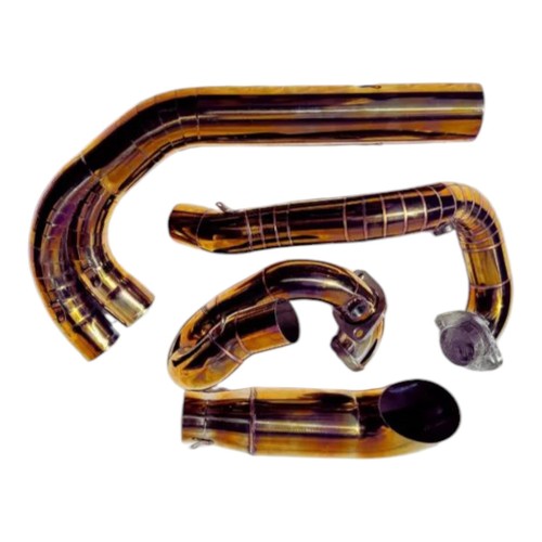 Full Exhaust System 2 Into 1 Custom Fits Harley V-Rod: VRSCA, VRSCB ...