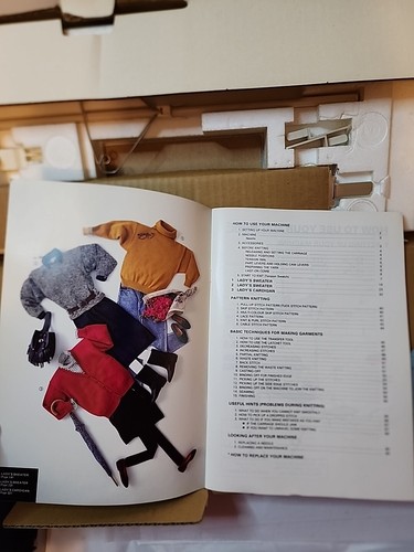 Vintage Brother KX350 Kx-350 Knitting Machine Home KNITTER for sale ...