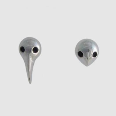 Neon Genesis EVANGELION The Third Angel Sachiel Silver Earrings From ...