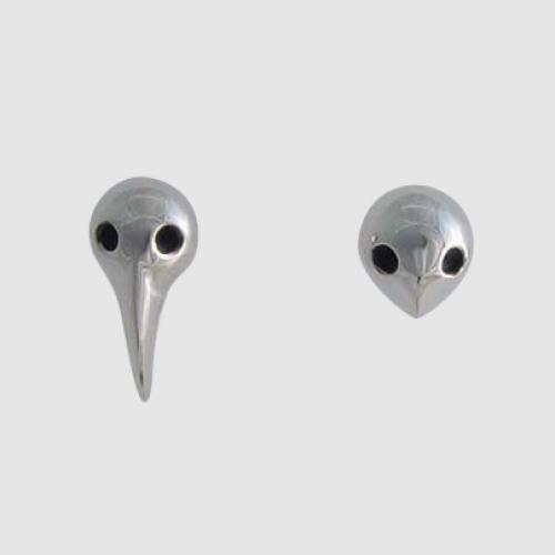 Neon Genesis EVANGELION The Third Angel Sachiel Silver Earrings From ...