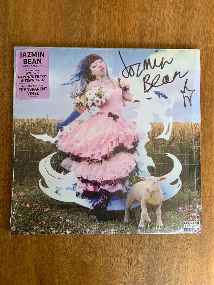 Jazmin Bean - Traumatic Livelihood **RARE HAND SIGNED** Transparent ...