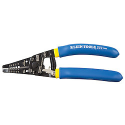 Klein 11055 Solid and Stranded Copper Wire Stripper and Cutter 10-18 ...