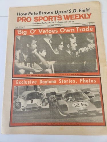 Pro Sports Weekly newspaper February 12, 1970 Oscar Robertson | eBay