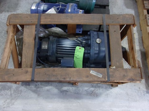 NEW SURPLUS MITSUBISHI 3ph 2.2kw 3hp GM-LJB 30rpm 1:60 TK GEAR SIZE ...