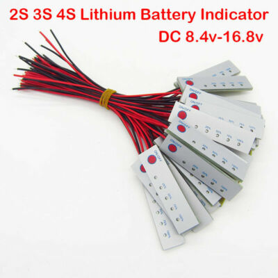 Li-ion Battery Capacity Indicator Measurement Board for 2 pack Cell 7 ...