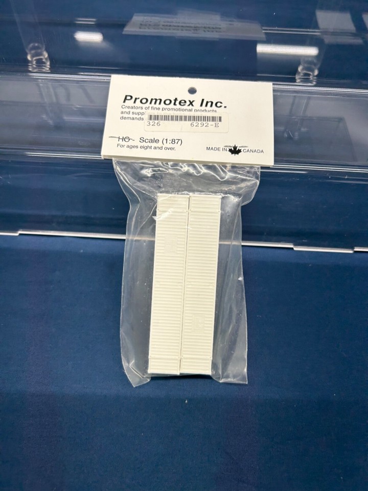 Herpa Promotex (Con-Cor) N Scale 48’ Undecorated Container (2 Pack ...