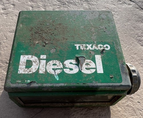 Vintage Texaco Tokheim Meter Register Diesel Fuel Gas Oil Flow Meter ...
