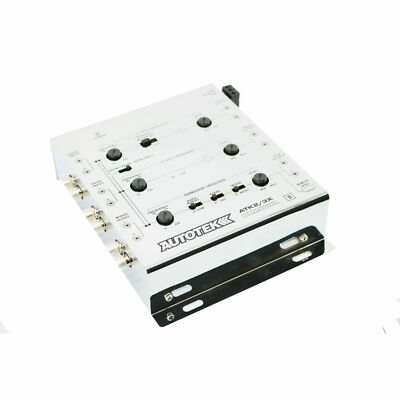 Autotek 3 way Crossover Car Audio Active Crossover with Remote Bass ...