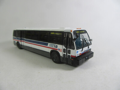 Iconic Replicas 1:87 Bus GMC RTS Chicago CTA USA | eBay