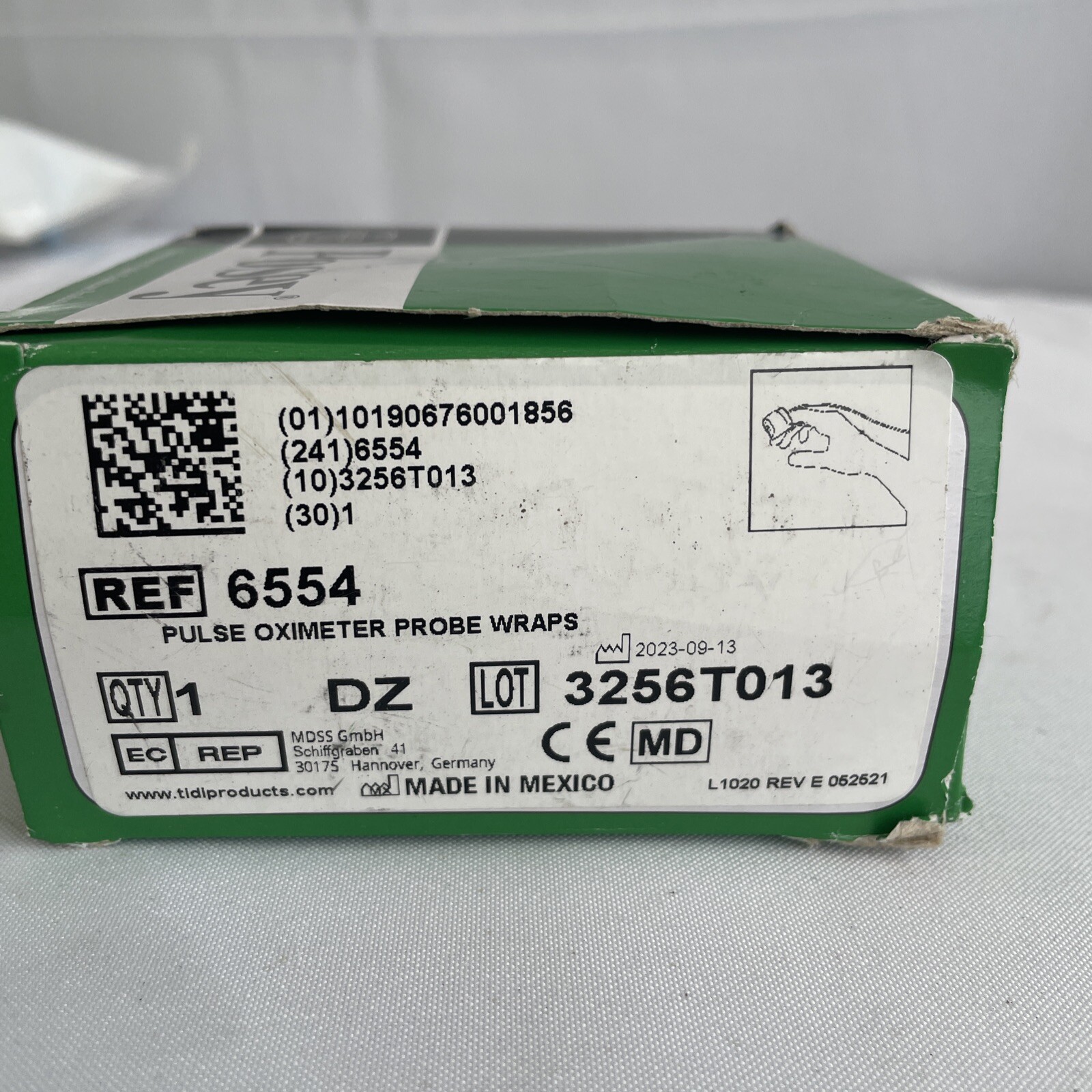 Posey #6554 Pulse Oximeter Probe Wraps Box of (12) Wraps 3031T098 | eBay