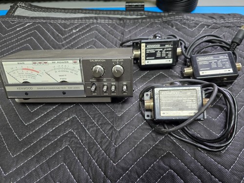 Kenwood SW-2000 SWR power meter with Antenna Couplers | eBay