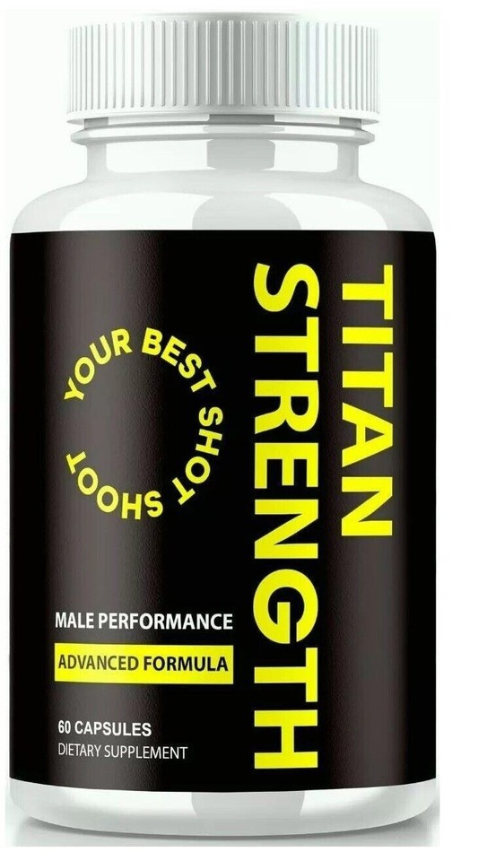 Titan Strength Pills for Men Strength Volume & Energy Enhancement ...
