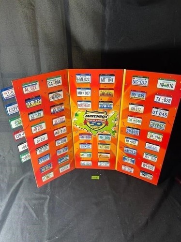 Matchbox Across America 50th Birthday Series Complete Set Mini License ...