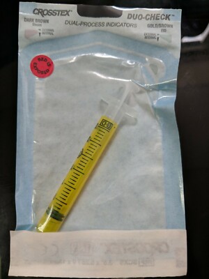 Crosstex Duo-Check Did Process Indicator 3 mL Syringe | eBay