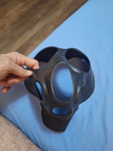 M40 GAS MASK SECOND SKIN REPLACEMENT PARTS BLACK OUTER LAYER FULL FACE ...