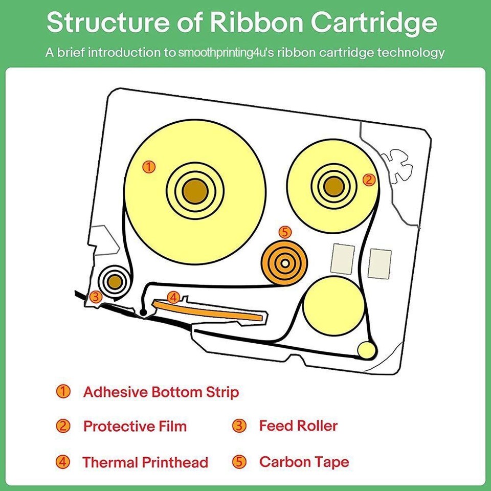12× Compatible Brother P-Touch TZ-231 TZe-231 12mm Label Tape Black ...