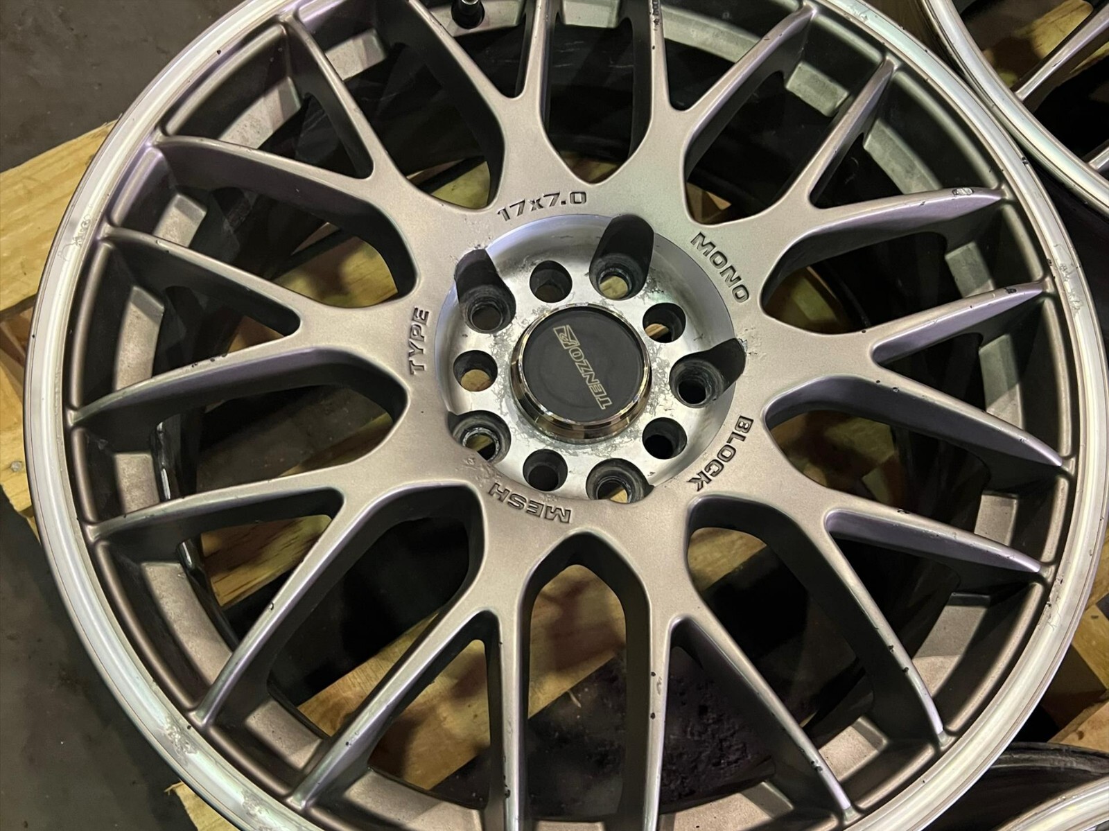 TENZO R TYPE M Mesh Mono Block Wheels 5X114.3 5X100 Rims 17X7 ET42 | eBay