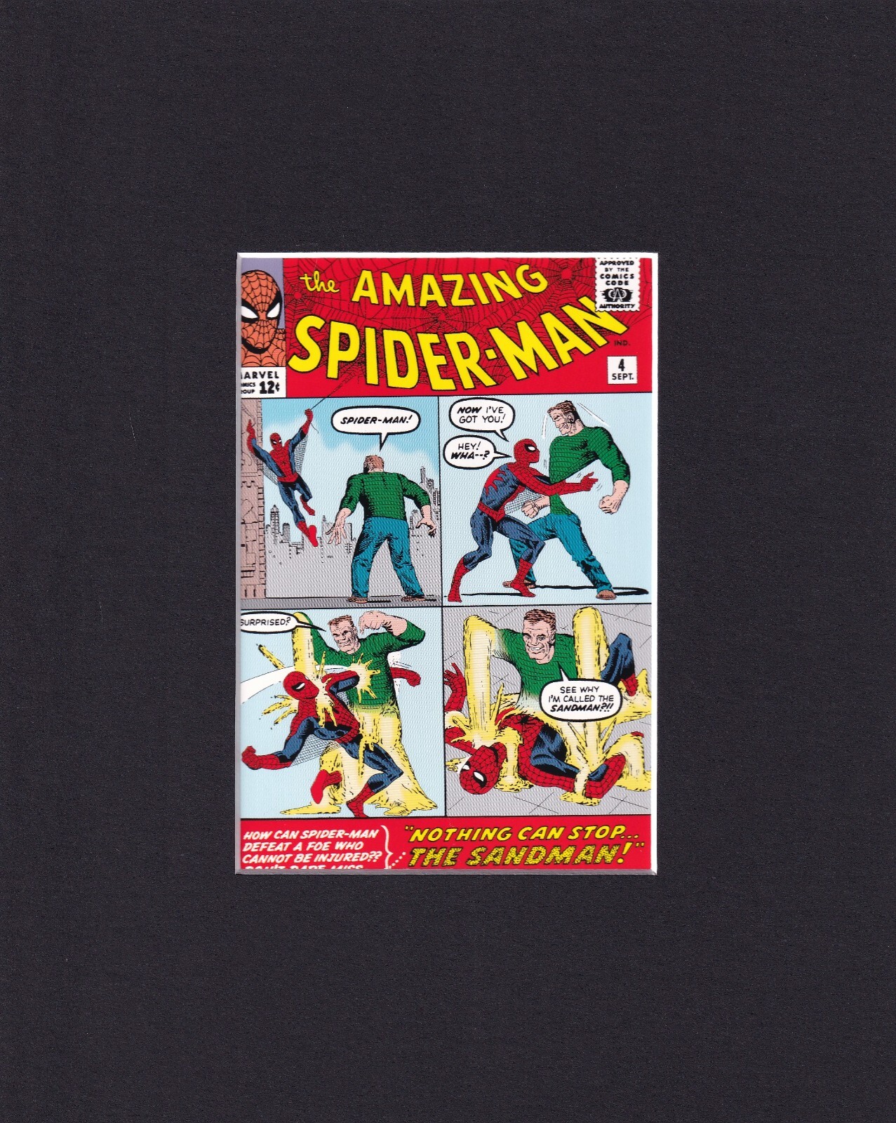 8X10" Matted Art Print Marvel Comic Book Cover: The Amazing Spider-Man ...