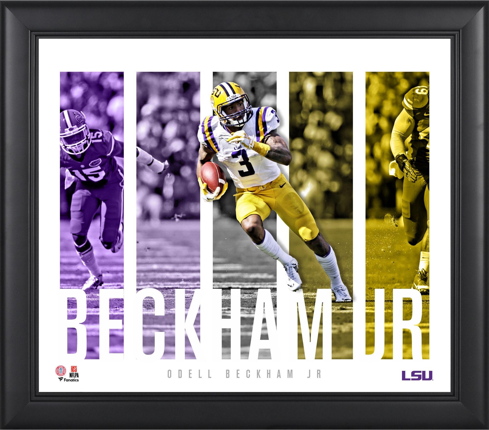 Odell Beckham Jr. LSU Tigers Framed 15'' x 17'' Player Panel Collage | eBay