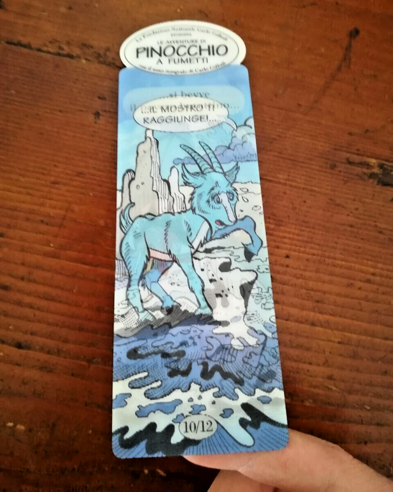 LE AVVENUTURE DI PINOCCHIO A FUMETTI - SEGNALIBRO | eBay