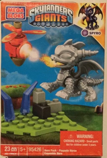 Mega Bloks Skylanders Air Jet-vac W. Cowboy Hat - 36 Pcs Building Kit ...