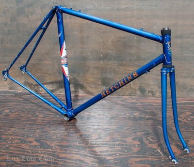 Vintage 1970 Hetchins Italia RoadBike FRAME FORK 531 Reynolds Steel ...