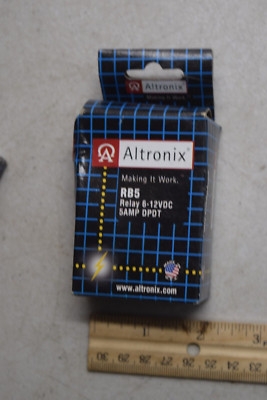 Altronix RB5 Relay Module 6 VDC or 12 VDC DPDT Contacts | eBay