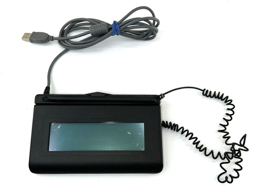 Topaz T-LBK460-HSB-R SigLite LCD 1x5 Signature Capture Pad +Stylus ...
