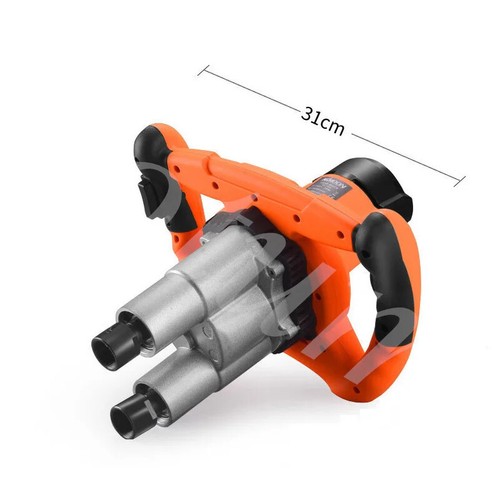 3250W Industrial Grade Mixer Adjustable Speed Double-rod Twin-screw Mix ...
