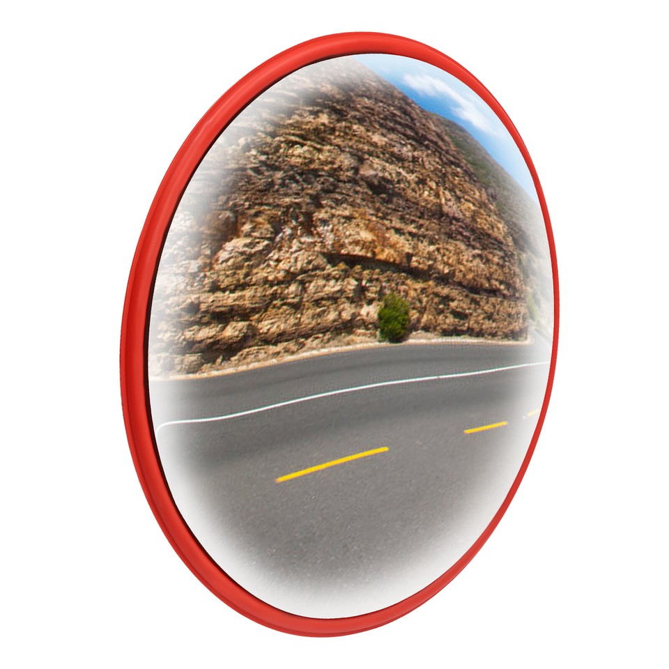24" Safety Convex Mirror Large Round Outdoor Mirror Blind Spot Mirror ...