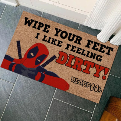 Funny Door Mat, Super Hero Mat, Funny Deadpool Doormat. | eBay