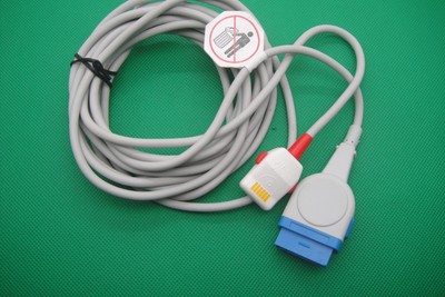 Masimo SET 1890 PC-12-GE SpO2 Ext. Cable LNOP F-Tab to 11 Pin Connector ...