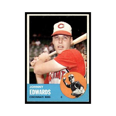 1963 Topps Johnny Edwards Reds #178 | eBay