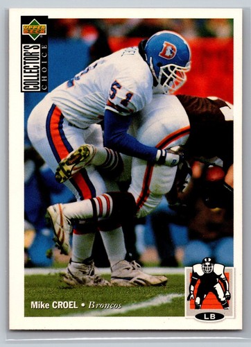 1994 Collector's Choice Football #68 Mike Croel Denver Broncos | eBay