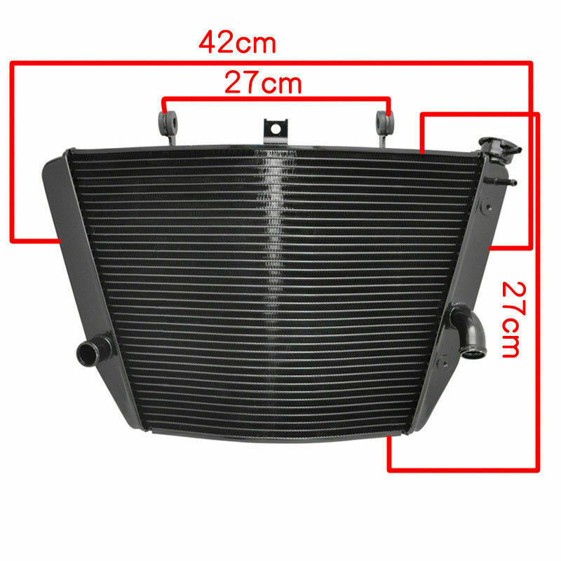 Motorcycle Aluminum Engine Cooling Radiators For Suzuki GSXR GSX-R1000 ...