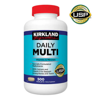 Kirkland Signature Daily Multivitamin – Complete Wellness Support, 500 Tablets 96619416073| eBay