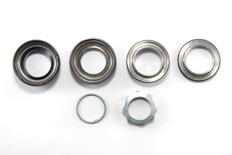 Rare black anodized Shimano 600EX HP-6207 threaded headset, 25.4mmx24T ...