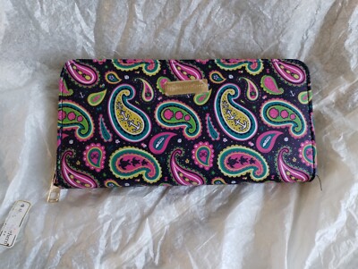Simply Southern Zip Around Wallet Paisley | eBay