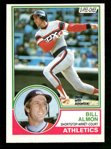 1983 O-Pee-Chee #362 Bill Almon Oakland Athletics | eBay