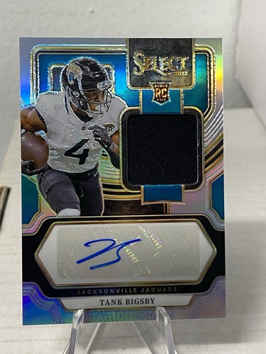 TANK BIGSBY 2023 SELECT RPA ROOKIE PATCH AUTOGRAPH SILVER RC AUTO /199 ...