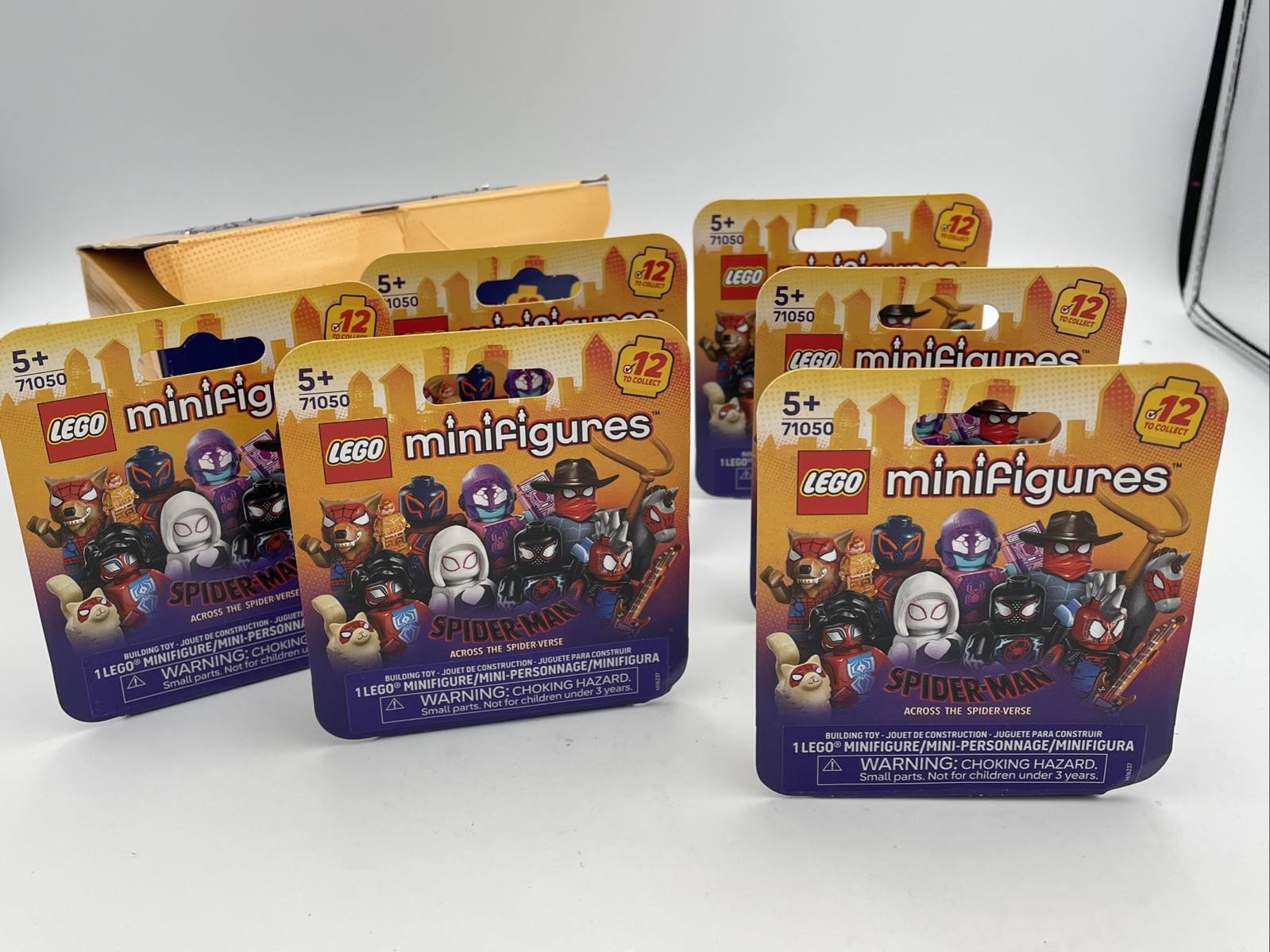 LEGO SPIDER-MAN: Across the Spider-Verse Minifigures 6 Pack 71050 ...
