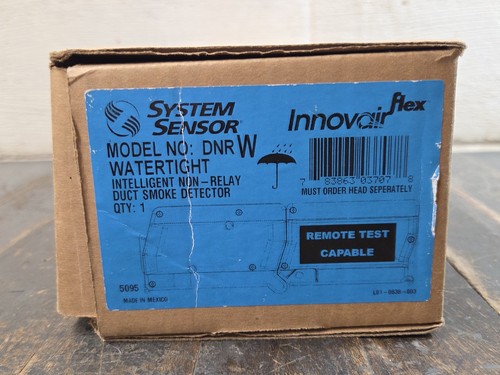 SYSTEM SENSOR DNRW WATERTIGHT DUCT SMOKE DETECTOR HOUSING - BRAND NEW ...