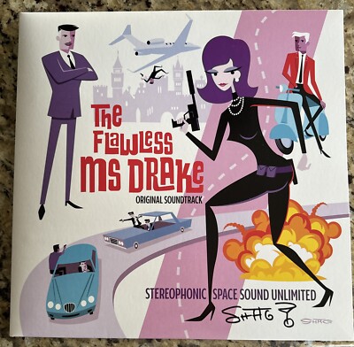 SHAG JOSH AGLE Signed Record “The Flawless Ms Drake” In Person Signed W ...