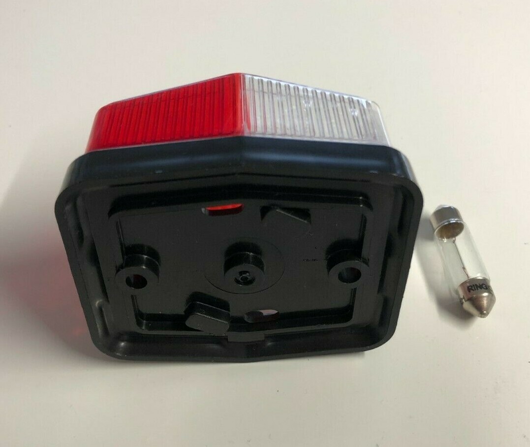 Jokon Side Top Marker Light Red + Clear Lamp Caravan Motorhome ...