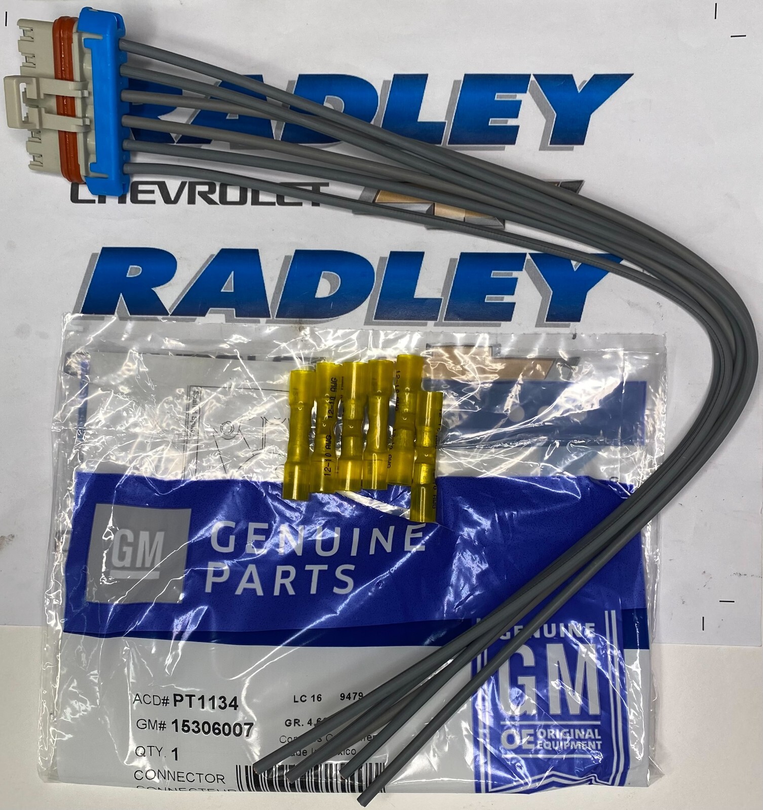 NEW GM OEM PONTIAC FIREBIRD ABS ANTI-LOCK BRAKES- WIRE WIRING CONNECTOR ...