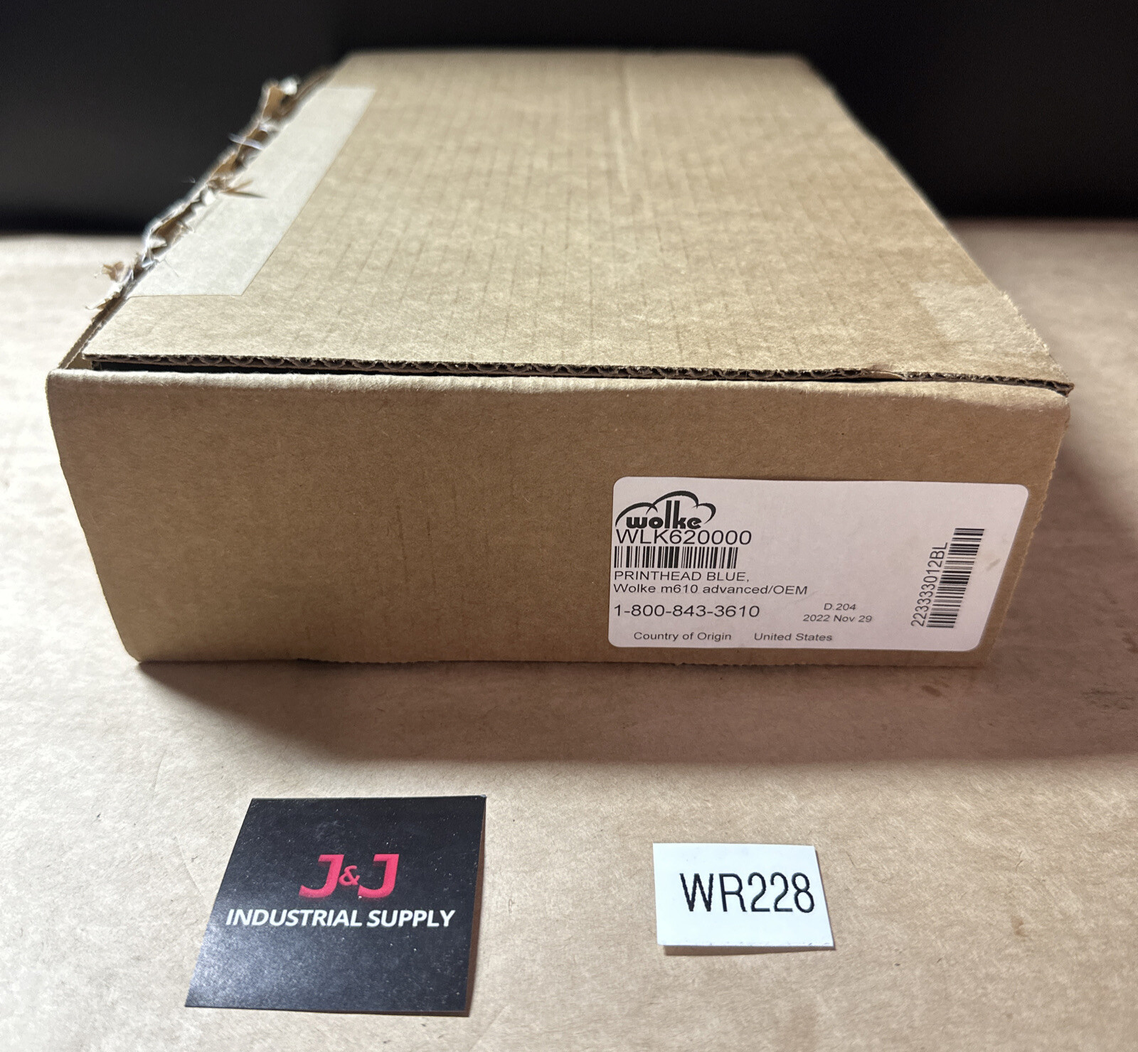 NEW OPEN BOX- Wolke WLK620000 Blue Printhead m610 Advanced / OEM ...