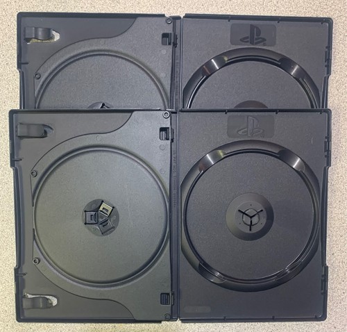 Pack Of 2 Original Sony PS2 Replacement Game Cases/with big P logo ( 2 ...