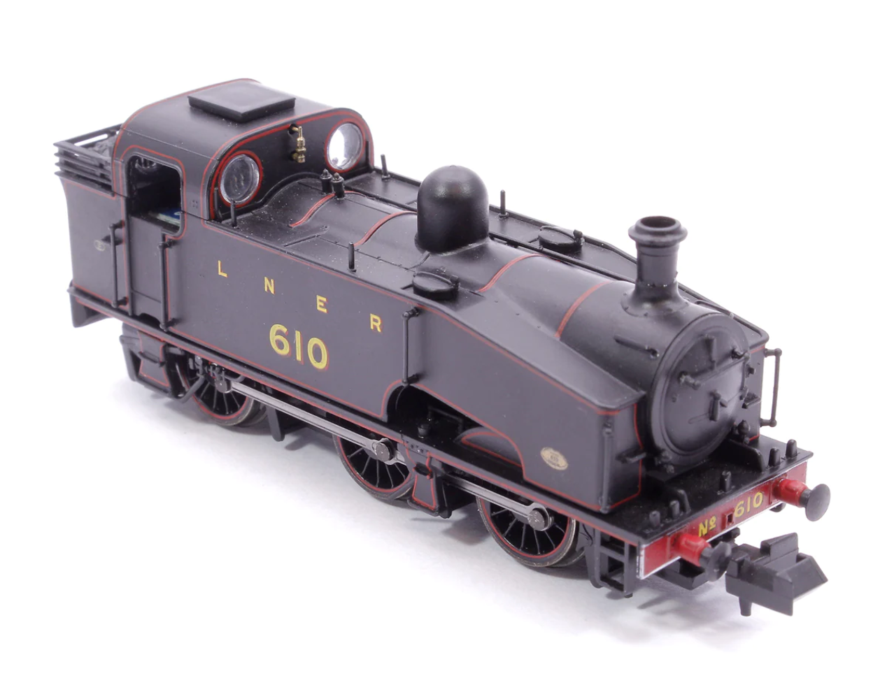 Sonic N Gauge Class J50 LNER Black (Red Lining) 0-6-0 Tank Locomotive ...
