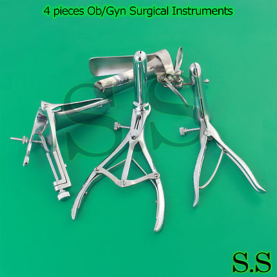 Lot of 4 pieces Ob/Gyn Surgical Instruments | eBay